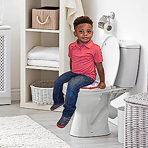 Sunny Days Entertainment CoComelon Soft Potty Training Seat, Red