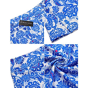 Ekouaer Skirt with Short Workout Sports Outdoors Skort for Girls Athletic Quick Dry Clothing (Pattern/M)