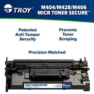 Troy M404/M406/M428 High Yield MICR Toner Secure,02-CF258X-001