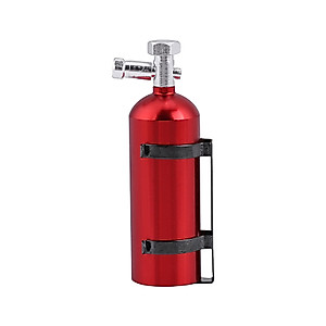 RC Car Fire Extinguisher, Simulation Metal Mini Fire Extinguisher Toy for CC01 / SCX10 / -4 / D90 RC Crawler Car