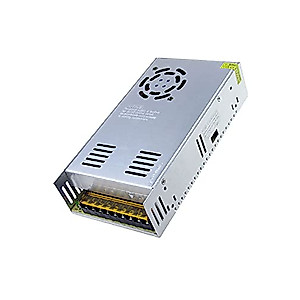 MTYTOT 12V 30A DC Universal Regulated Switching Power Supply 110-240 Volt AC to DC 360w Transformer Adapter Driver for 3D Printer, CCTV, Radio, LED Strip Lights,Computer Project