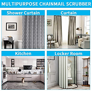 HAOBAOBEI Shower Curtain Rings Hooks, 12 Pack Bathroom Double Curtain Hooks for Christmas Shower Curtain Liner, Metal Rust-Resistant Roller Ball Sliding Hooks for Bathroom Shower Curtains Rods (Black)