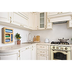 Ziplock Bag Organizer For Drawer - Plastic Bag Organizer - Storage Bag Organizer Kitchen Drawer- For Gallon Quart Sandwich And Snack Size Bags home & kitchen accessories