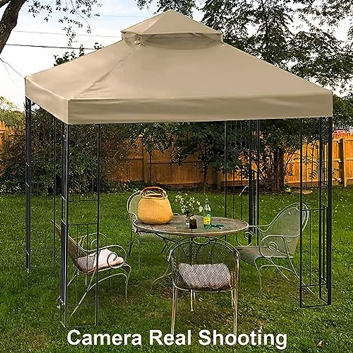 SCOCANOPY 8'x8' Gazebo Replacement Top for Model L-GZ385PST A101003000
