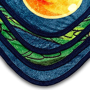 Dragon Ball Z Bed Blankets (DBZ-Blue)