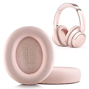 XBERSTAR Professional Headphones Ear Pads Cushions Replacement -earpads for Soundcore Life Q30 / Q35 BT Headset (Pink)