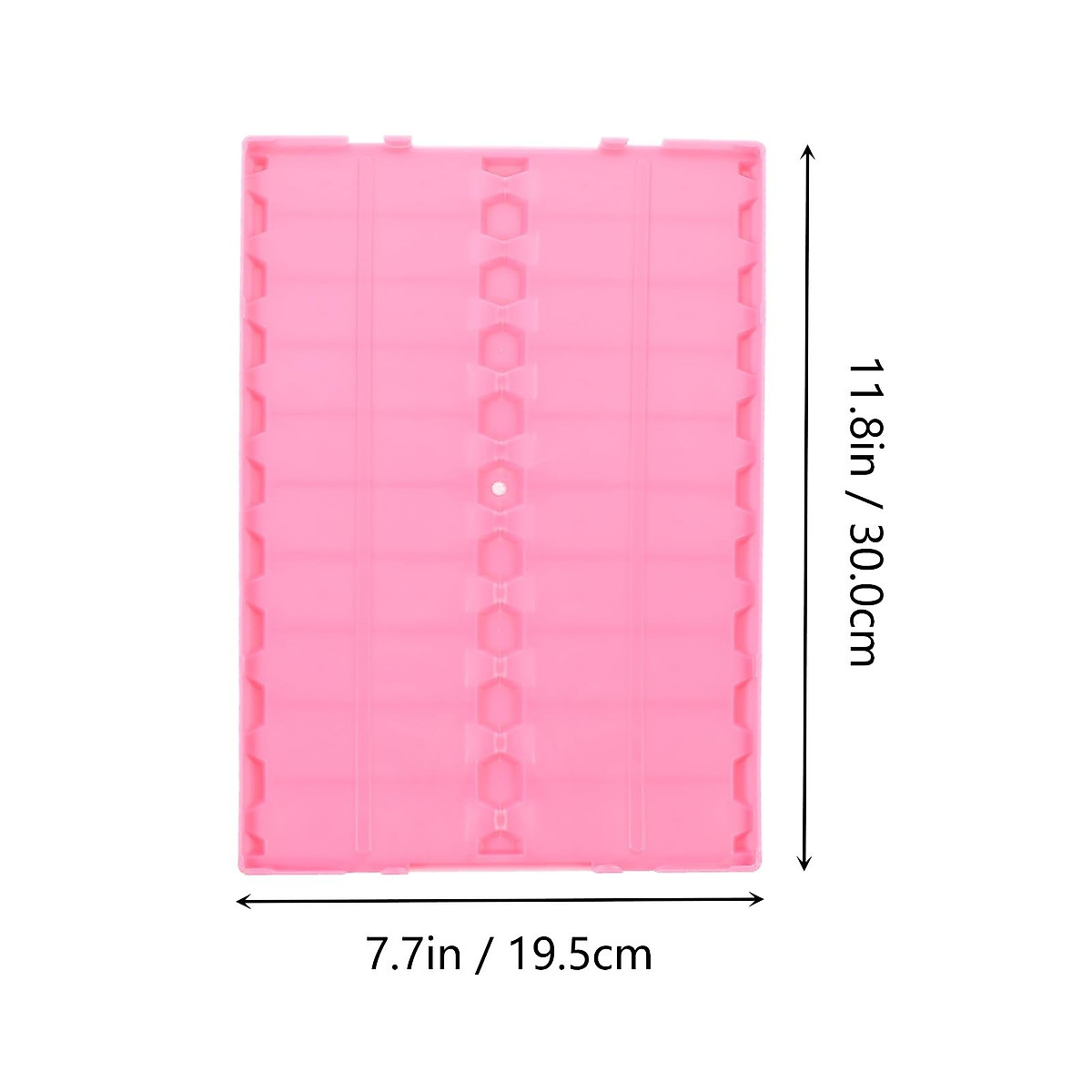 4pcs Microscope Slide Storage Plate - Each Plate 20 Slices Microscope Slide - Drying Storage Trays for Pathological Operation Cooler Microscope Slides (White/Blue)