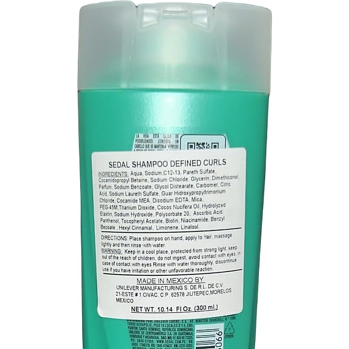 Sedal Rizos Definidos Shampoo 2 en1 340 ml