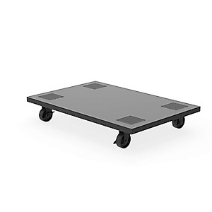 FixtureDisplays® General Purpose Dolly Load Capacity 200 lbs, 24" X 16",Black 18476-NPF