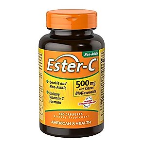 Ester-C® 500 mg with Citrus Bioflavonoids Capsules 120