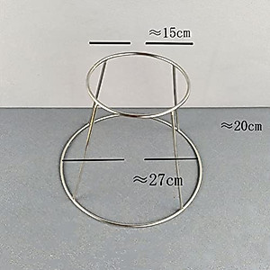 Kichvoe Metal Wire Tabletop Pizza Tray Holder Pizza Box Riser Serving Display Stand Pizza Riser Racks Food Display Stands Pizza Server Stand Platter Riser for Restaurant