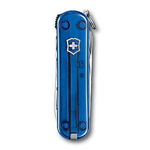 Victorinox 0.6463.T2 Folding Pocket Knife Nail Clip 580 (BLUE)
