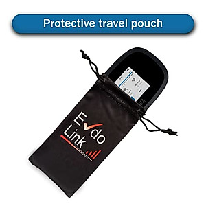 EVDO-LINK Bundle for Inseego Global Hotspot WiFi Device - 4G LTE MiFi 8000 | Global 4G LTE Mobile Portable WiFi with Case, Screen Protector and Extra Battery Compatible with AT&T, T-Mobile, Verizon