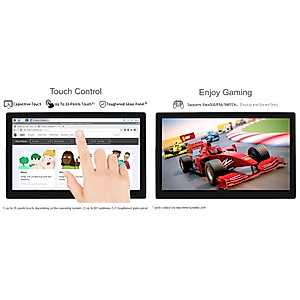 waveshare 10.1inch QLED Quantum Dot Display Compatible with Raspberry Pi 4B/3B+/3A+/2B/B+/A+/Zero/Zero W/WH/Zero 2W CM3+/4 Capacitive Touch 1280×720 Resolution Supports Jetson Nano/Windows