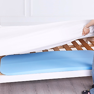HOMBYS Density Mattress Sag Support, Under Mattress Support Pad to Fix Saggy Beds-2 Inches Extra Thick Ideal for Sags Deeper 1 Inch-2 Inch, Comfort and Durability(Blue, 60"x24"x2")