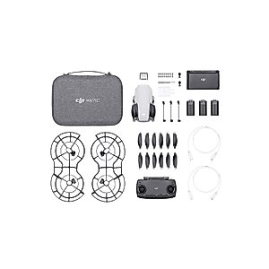DJI Mavic Mini Combo Drone FlyCam Quadcopter with 2.7K Camera 3-Axis Gimbal GPS 30min Flight Time (Renewed)