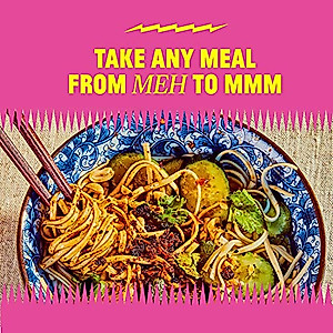 FLYBYJING Sichuan Chili Crisp, Gourmet Spicy Tingly Crunchy Hot Savory All-Natural Chili Oil Sauce w/ Sichuan Pepper, Versatile Hot Sauce Good on Everything and Vegan, 6oz (Pack of 1)