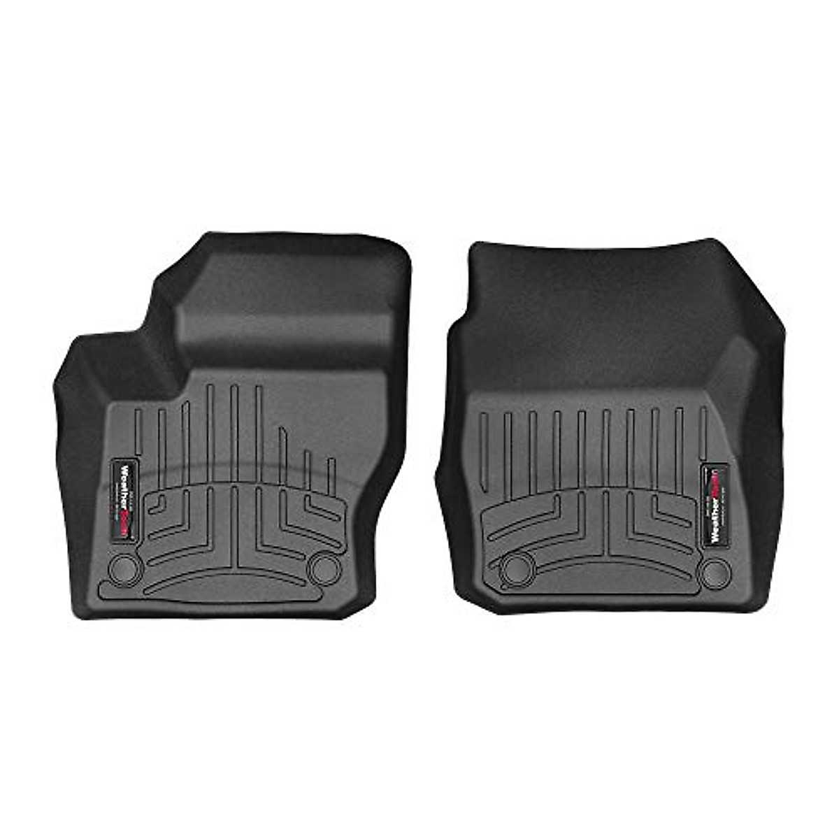 WeatherTech Custom Fit FloorLiners for Ford Focus ST, Focus - 1st Row (446461), Black