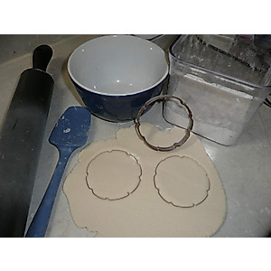 TREE LOG OUTLINE BARK WOOD GRAIN SLICE STUMP OUTDOOR THEME COOKIE CUTTER MADE IN USA PR2564