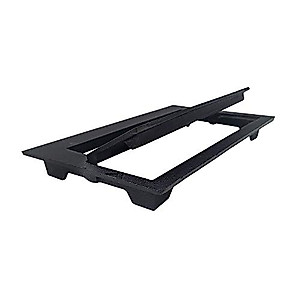 Minuteman International Cast Iron Ash Dump, Black