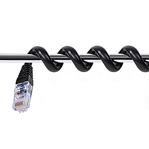 LFHUKEJI RJ45 to RS232, DB9 9-Pin Serial Port Female to RJ45 Cat5 Ethernet LAN Console 4.9Ft