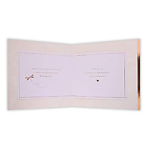 Clintons: Glitter Dragonflies Sister & Brother In Law Wedding Card 186x186mm