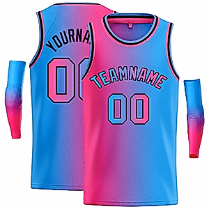 Custom Men Youth Basketball Jersey Stitched or Printed Personalize Your Own Team Name Number Logo