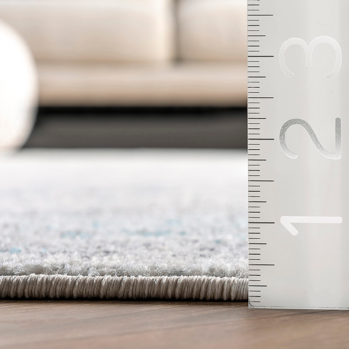 nuLOOM Rio Transitional Farmhouse Area Rug, 10' x 14', Aqua