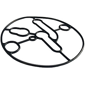 HRuiRed 3pcs Float Bowl Gasket for 695426 Nikki Carburetor Overhaul Troy-Bilt Toro Lawn Mower