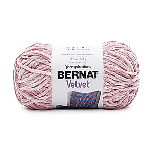 Bernat Velvet Yarn, 2 Pack, Quiet Pink 2 Count