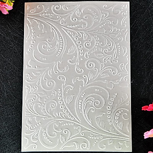 DDOUJOY Leaves Berry Plastic Embossing Folders for Card Making Scrapbooking and Other Paper Crafts 2101003