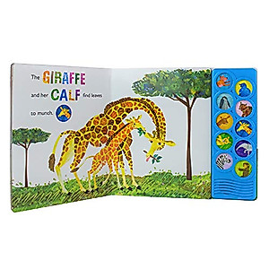 World of Eric Carle, Animal Babies 10-Button Sound Book - PI Kids (Play-A-Sound Books)