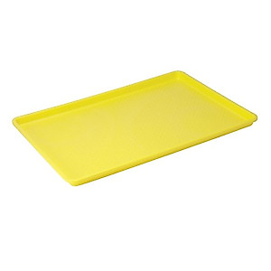 Winco Plastic Tray, 18-Inch by 26-Inch, Yellow