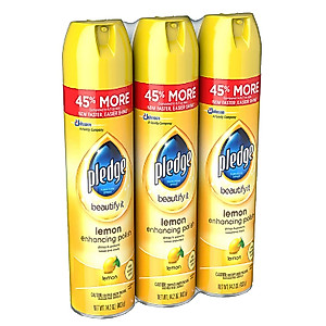 Pledge Furniture Spray, Lemon (14.2oz., 3pk.)