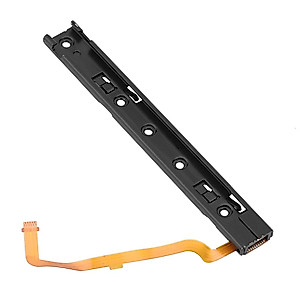 Rinbers Left Right Slide Rail Slider Bracket with Sensor Flex Cable Replacement for Nintendo Switch NS 2017 Console HAC-001 Slide Bar