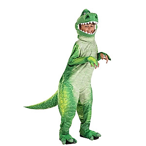 Fun Costumes Kid's Deluxe Toy Story Rex Costume - M