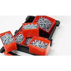 Massca Pocket-Hole Screw Kit – 1,000 Self-Tapping Zinc Plated Screw Set with No. 2 Square Driver Bit – 1”, 1-1/4” Fine-Thread & 1”, 1-1/4”, 1-1/2”, 2”, 2-1/2” Coarse-Thread Washer Head Wood Screws.