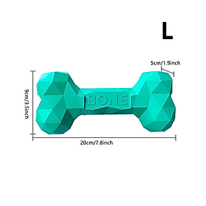 Generic Pet Bone Toy - Puppy Latex Toy, Dog No Stuffing Toys | Soft Silicone Chewer, Bite Resistant Chew, Bite Teeth Grinding Boredom Relief Toys for Dogs Puppies Dentals Health, Latex