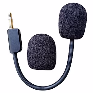 TNE Blackshark V2 Mic Replacement Detachable Microphone Boom for Razer Black Shark V2 and Blackshark V2 Pro PS4 Pro PS5 Xbox One Series X Computer PC Gaming Headsets 3.5mm Jack Noise Cancelling