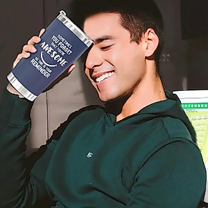 Inspirational Tumbler - 20oz Tumbler Inspirational Thank You Gifts for Men, Dad, Husband, Friend - Appreciation,Graduation Gifts - Coffee Tumbler for Men