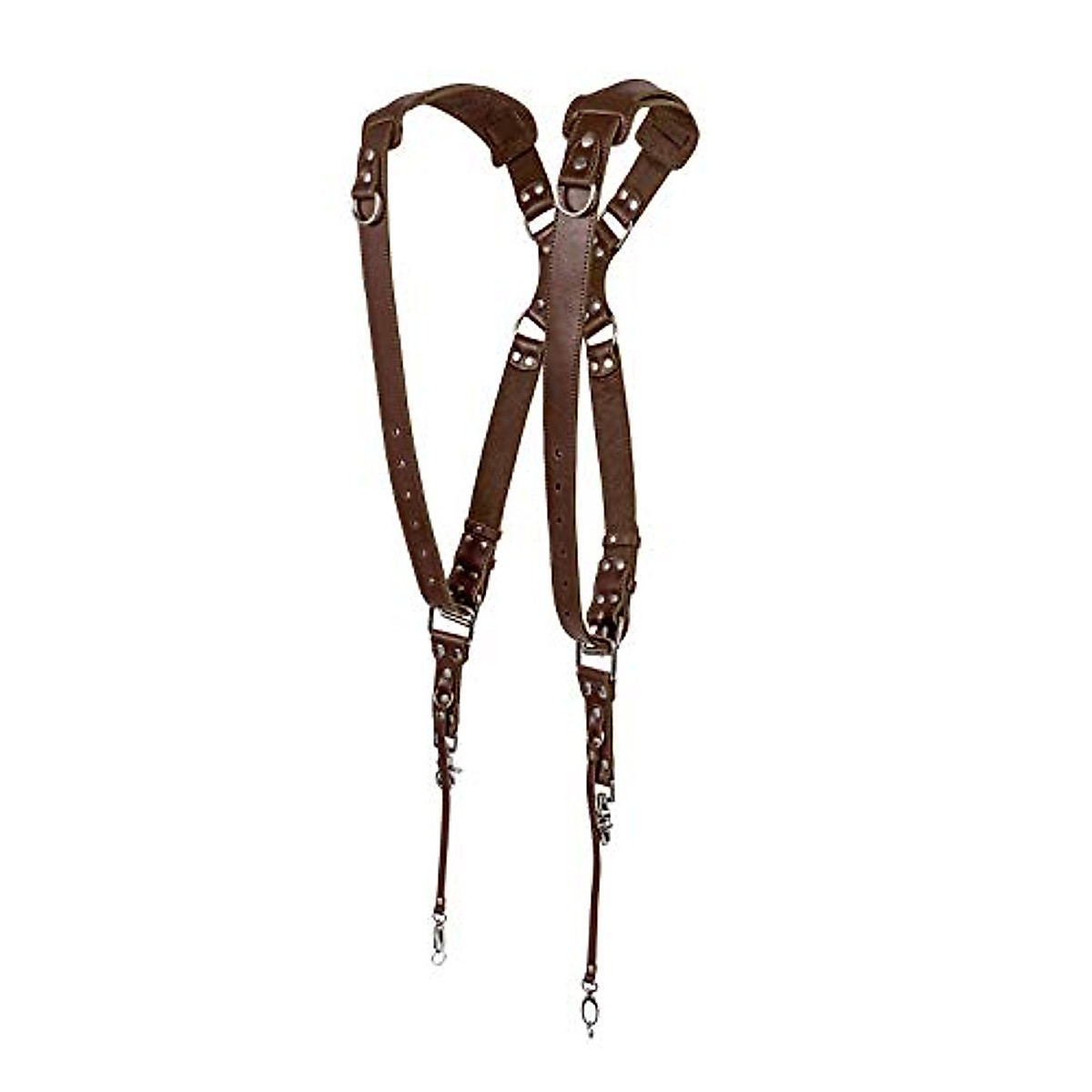 Camera Accessories Dual Harness Two Cameras - Shoulder Leather Strap - Multi Gear Double Camera Accessories DSLR/SLR ProInStyle strap by Coiro