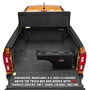 UnderCover SwingCase Truck Bed Storage Box | SC300P | Fits 2002 - 2018, 2019 - 2020 Classic Dodge Ram 1500, 2003-20 2500/3500, Passenger