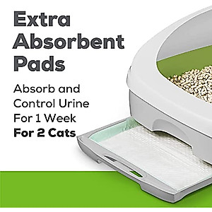 Tidy Cats Breeze Multi-Cat Strength Cat Pads Refill Pack (2) 8 Count Pouches with Aurora Pet Catnip Toy (Assorted)