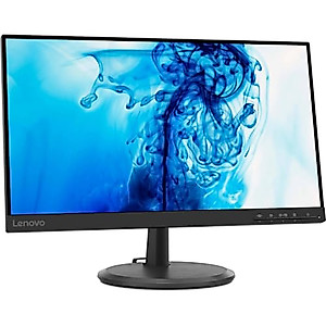 Lenovo D22e-20 Monitor, 21.45” FHD Display, Customizable Tilt Stand, HDMI and VGA Ports, 250 Cd/m² Brightness, Flicker-Free, 75Hz Refresh Rate, AMD FreeSync, Raven Black