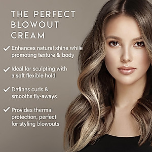 ALURAM Coconut Water Styling Cream Hydrating Pomade for All Hair Types, 6 Fl Oz