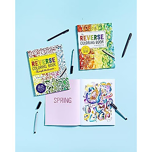 The Reverse Coloring Book™: The Book Has the Colors, You Draw the Lines!