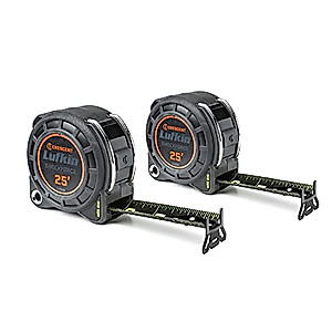Crescent Lufkin Shockforce Nite Eye 25-Inch Tape Measure 2-Pack