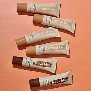 Jecca Blac Liquid Concealer, Full Coverage Soft Matte Finish, Long-lasting and Transfer-Resistant, Gender Neutral and LGBTIQA+ Inclusive Make Up, Shade 2.0, 10ml