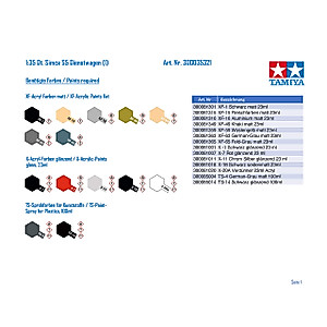 Tamiya Models Simca 5 Staff Car