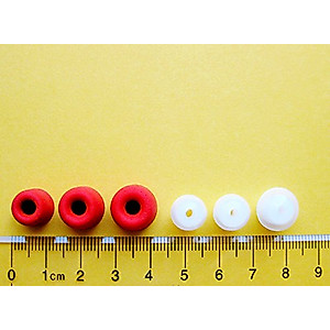 12pcs (RDMF-CLNMH-Sc)- S/M/L Premium Memory Foam and Noise Isolation Replacement Earbuds Eartips Compatible with Monster Turbine Pro, Gratitude, DNA, and Diesel VEKTR in Ear Earphones